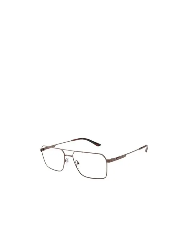 Emporio Armani Pilot Frame Glasses - White