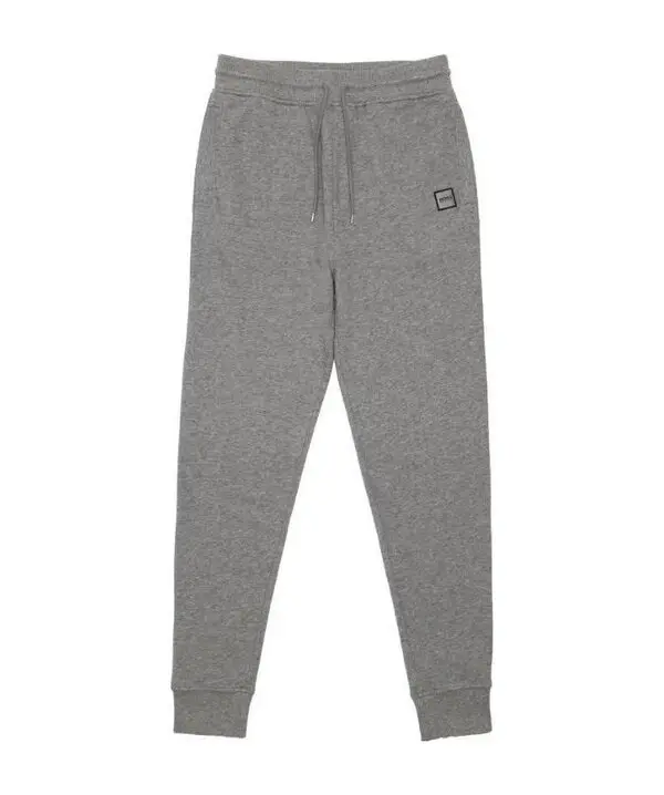 Hugo Boss Logo Lace Up Sweatpants - Gray