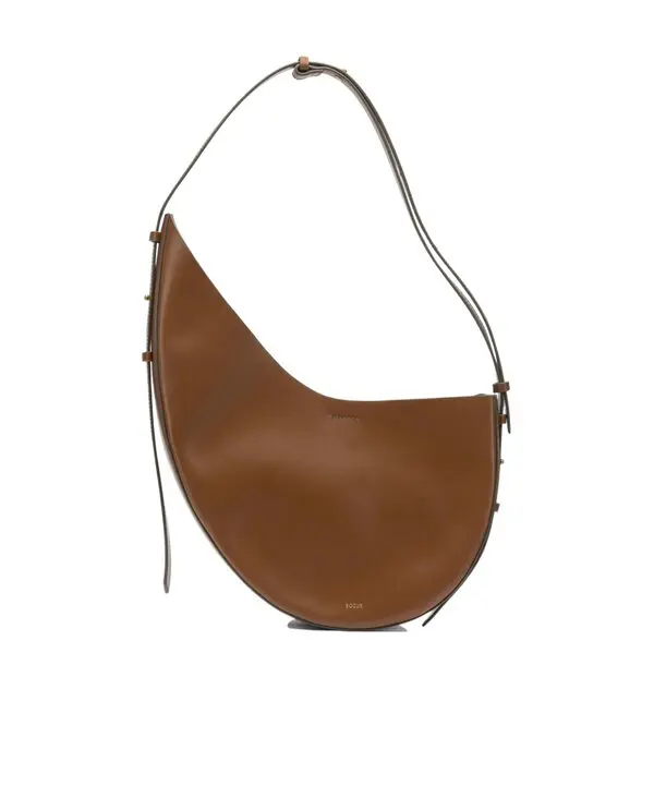 Soeur Winona Calf Leather Shoulder Bag - Brown