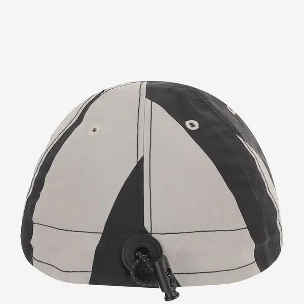 Jacquemus La Casquette Baluchon Striped Baseball Cap - Gray