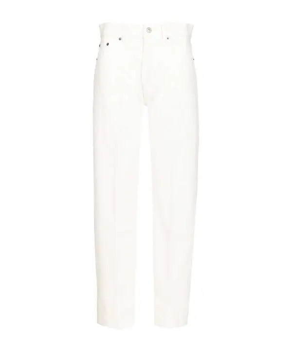 Celine Boyfriend Jeans In Heavy Cotton Twill
