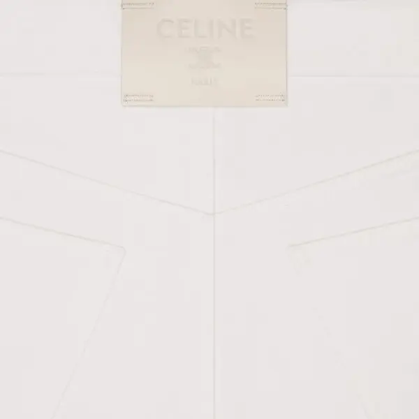 Celine Boyfriend Jeans In Heavy Cotton Twill
