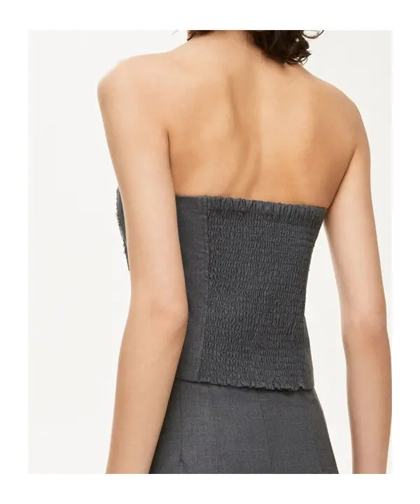 IBLUES Corset Top With Sequins And Appliqués