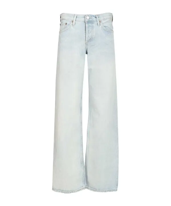 AGOLDE Low Rise Loose Fit Jeans - Blue