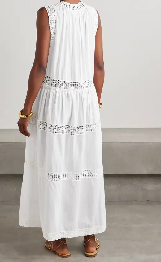 Ulla Johnson Thalia Embellished Maxi Dress