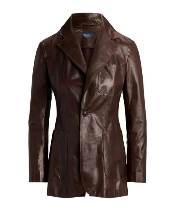 Polo Ralph Lauren Leather Blazer