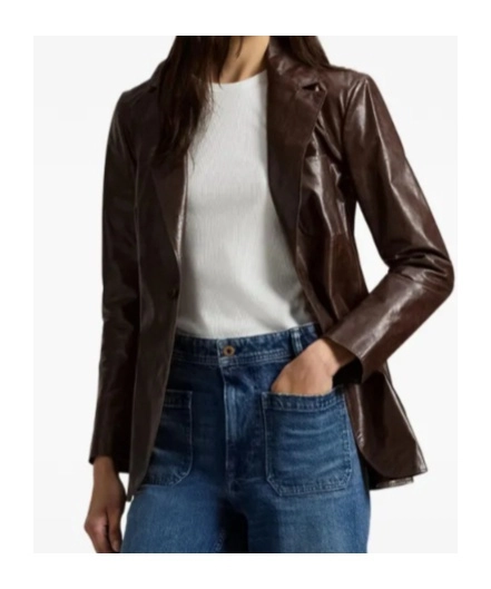 Polo Ralph Lauren Leather Blazer