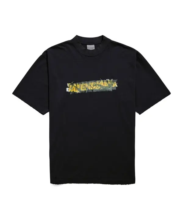 Balenciaga Messy Spray Medium Fit T-shirt