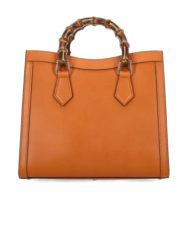 Gucci Diana Medium Top Handle Bag With Bamboo Handles