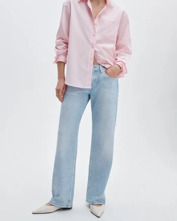 RAG  BONE Rag & Bone Rb Miramar Relaxed Straight Leg Jeans