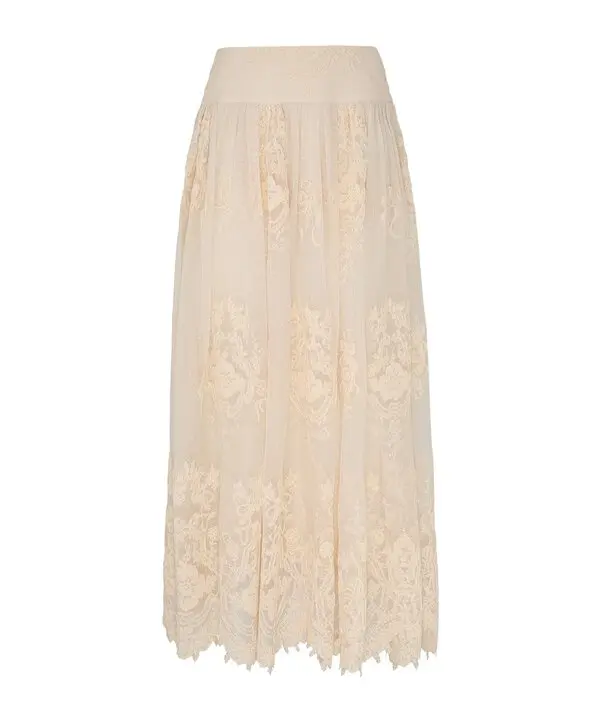 Zimmermann Lace Maxi Skirt