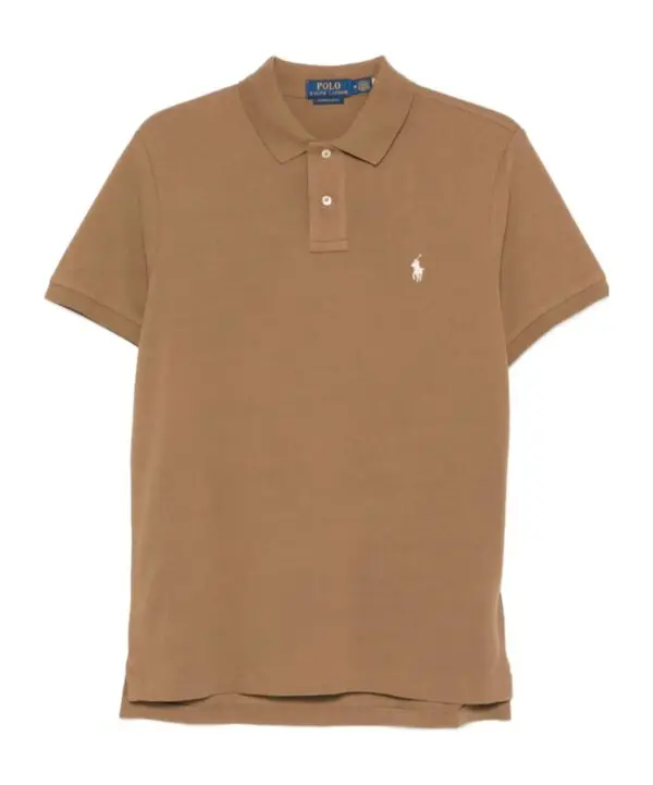 Polo Ralph Lauren Slim Fit Polo Shirt With Embroidered Logo