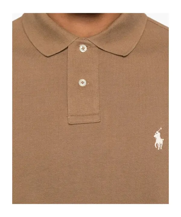 Polo Ralph Lauren Slim Fit Polo Shirt With Embroidered Logo