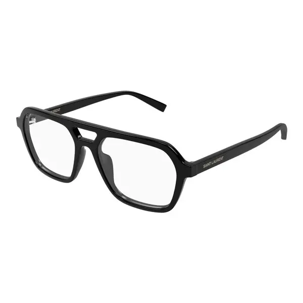 Saint Laurent Aviator Full Rim Eyeglasses