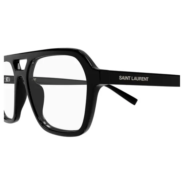 Saint Laurent Aviator Full Rim Eyeglasses