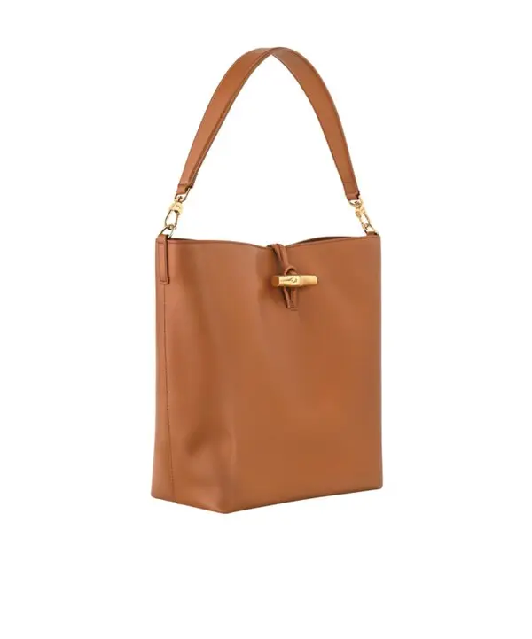 Longchamp Le Roseau Hobo Bag - Cashew