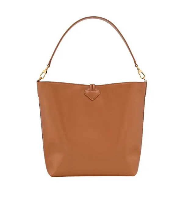 Longchamp Le Roseau Hobo Bag - Cashew