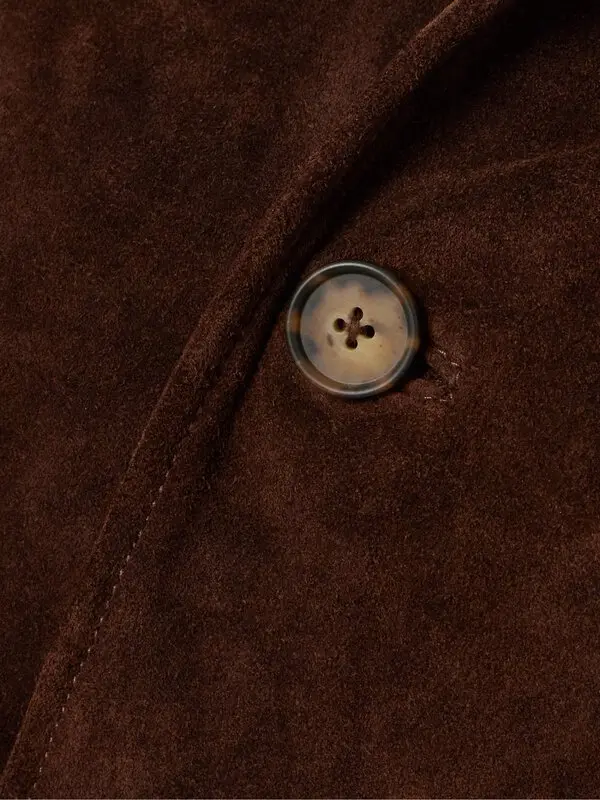 Polo Ralph Lauren Suede Coat - Brown