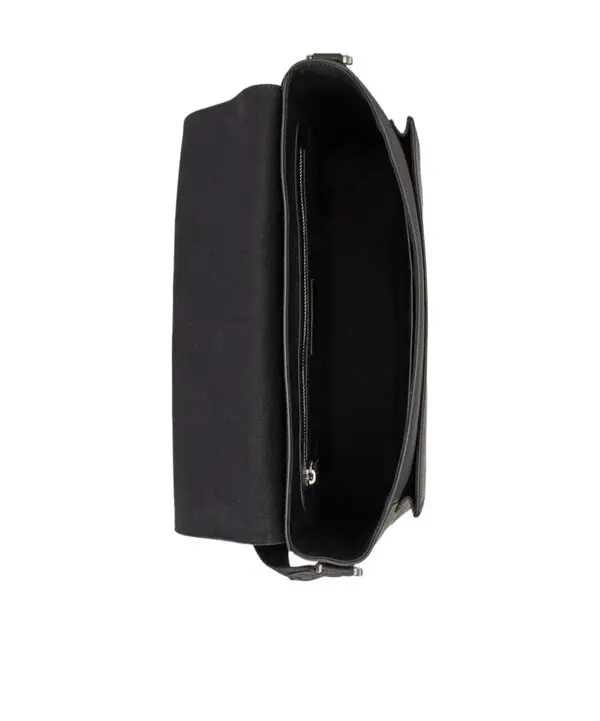 Polo Ralph Lauren Logo Detail Buckle Messenger Bag - Black