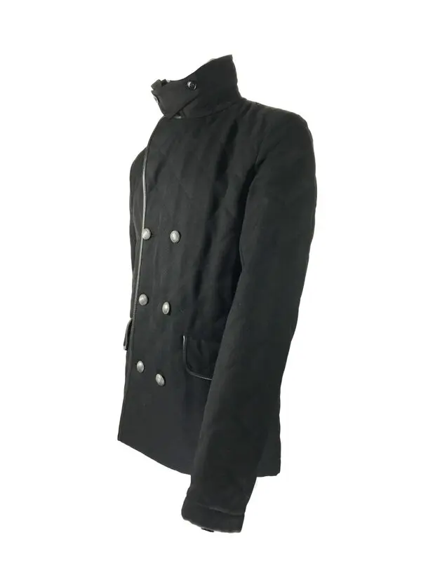 Gucci Quilted Long Sleeve Jacket With Stand Collar