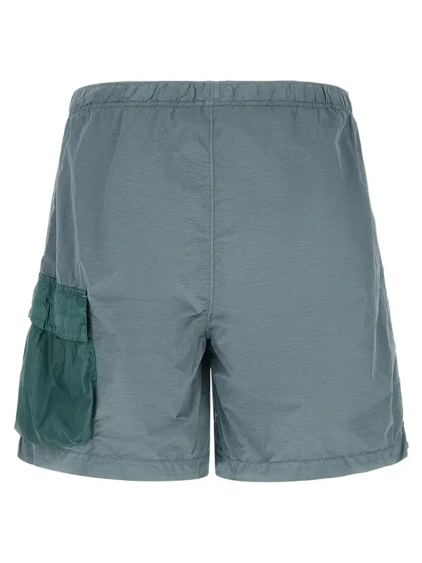 C.P. COMPANY Lens Cargo Pocket Swim Shorts - Gray