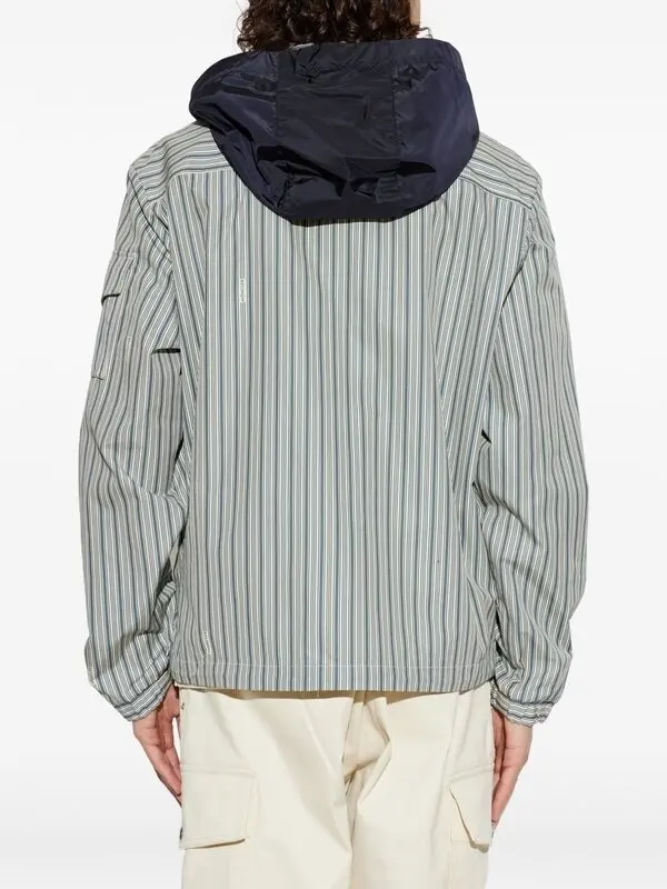 Moncler Havas Striped Hooded Jacket - No