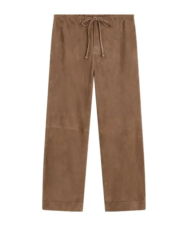 BY MALENE BIRGER Joanni Drawstring Trousers - Chocolate Chip