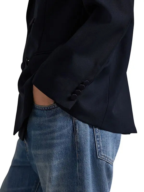 Ralph Lauren Double-breasted Jacket With Notch Lapel