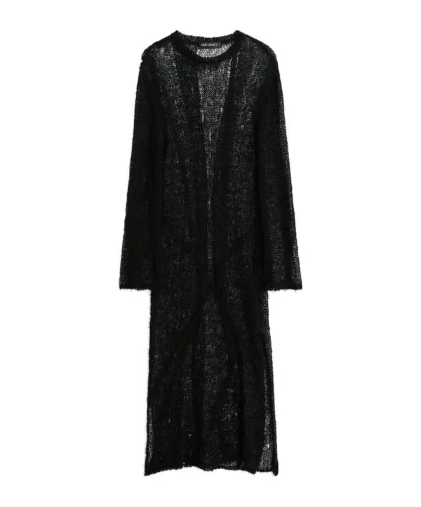 Our Legacy Ragged Open-knit Maxi Dress