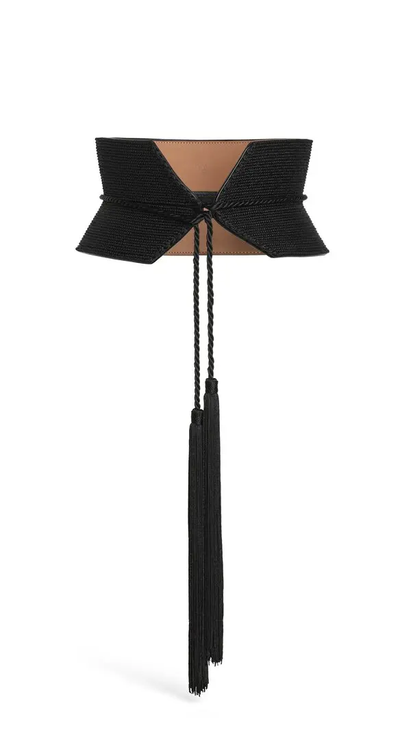 Alaïa Bustier Corded Tassel Belt