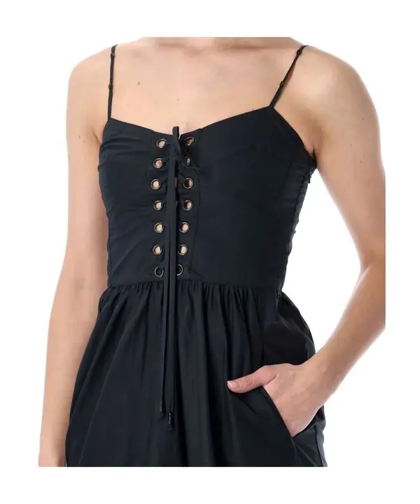 Isabel Marant Étoile Dryna Mini Dress - Black