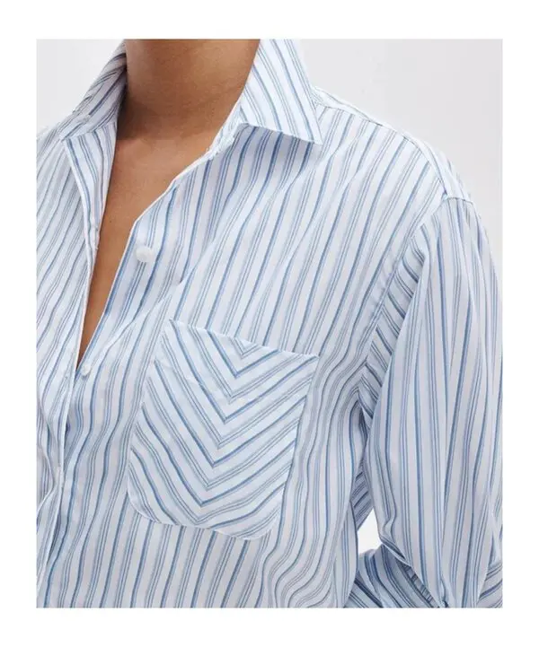 RAG  BONE Rag & Bone Striped Button-up Shirt