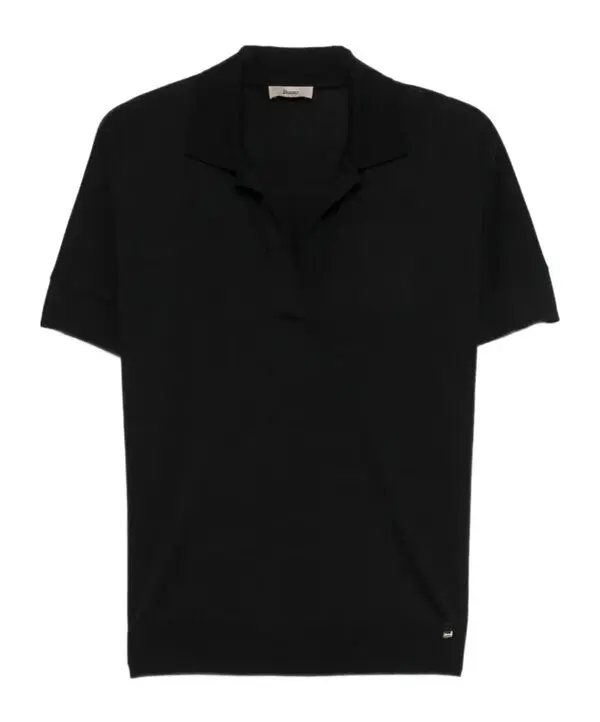 Herno Short-sleeve V-neck T-shirt