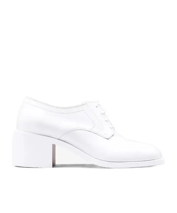 MAISON MARGIELA Tabi 55mm Lace-up Shoes - White