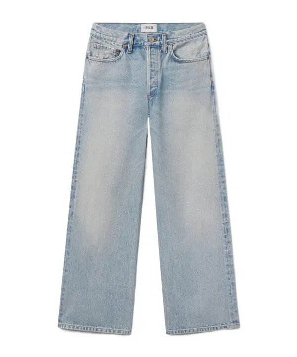 AGOLDE Arc Wide-leg Jeans - Gray