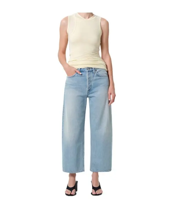 AGOLDE Arc Wide-leg Jeans - Gray