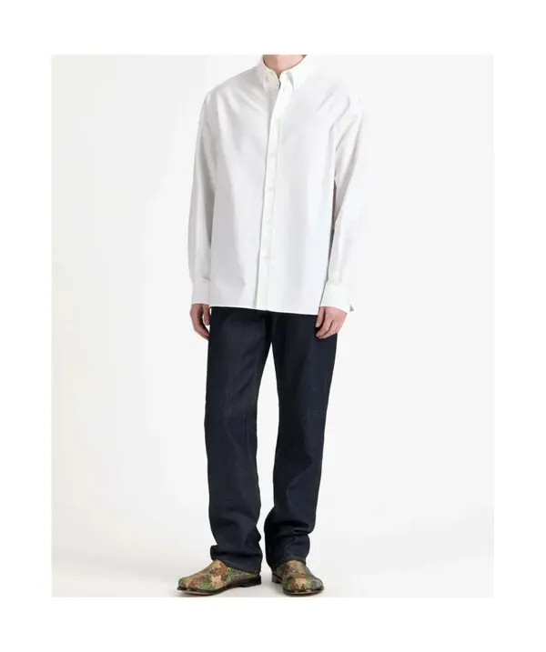 J.W.ANDERSON Embroidered-logo Shirt - White