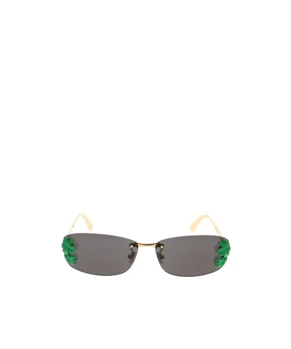 Dior Embellished Rectangular Sunglasses