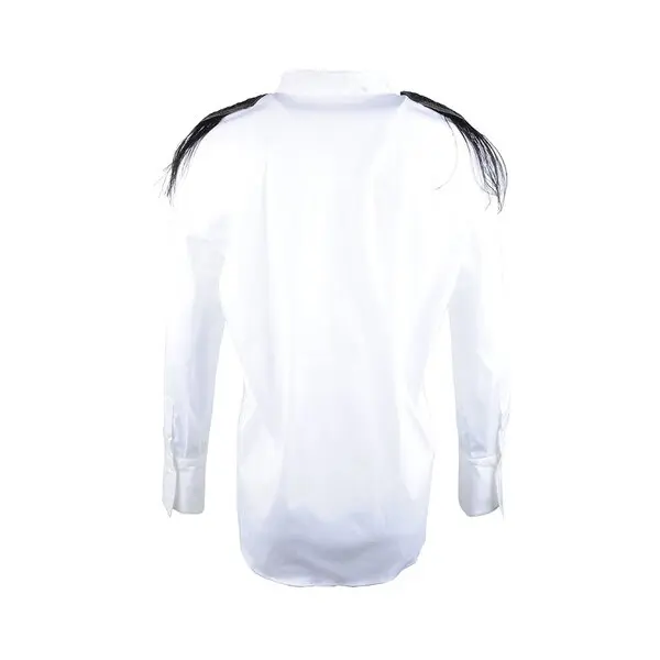 Brunello Cucinelli Feather Detail Shirt