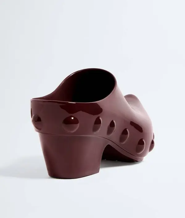 Bottega Veneta Gondola Clogs - Deep Mahogany