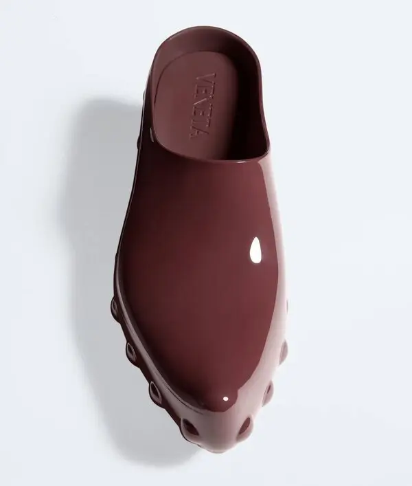 Bottega Veneta Gondola Clogs - Deep Mahogany