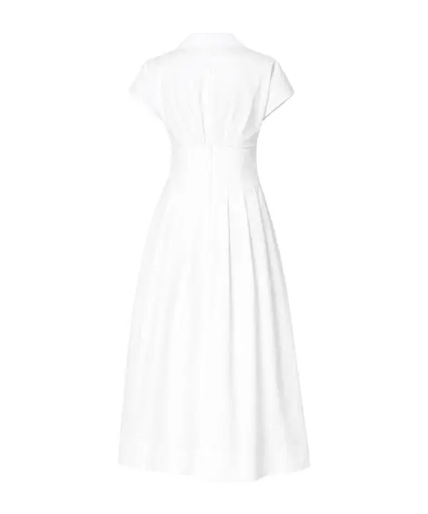Simkhai Farlow Midi Dress - White