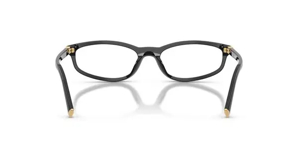 Miu Miu Oval Frame Eyeglasses With Logo Detail