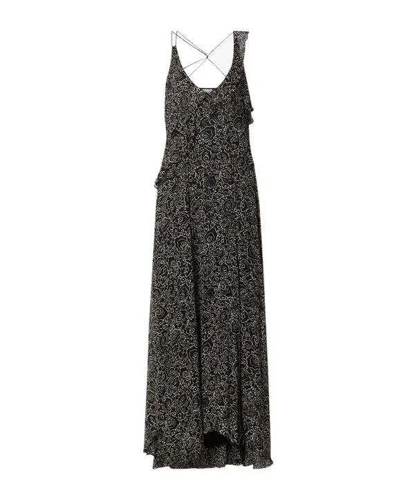 Isabel Marant Étoile Luxie Printed Midi Dress