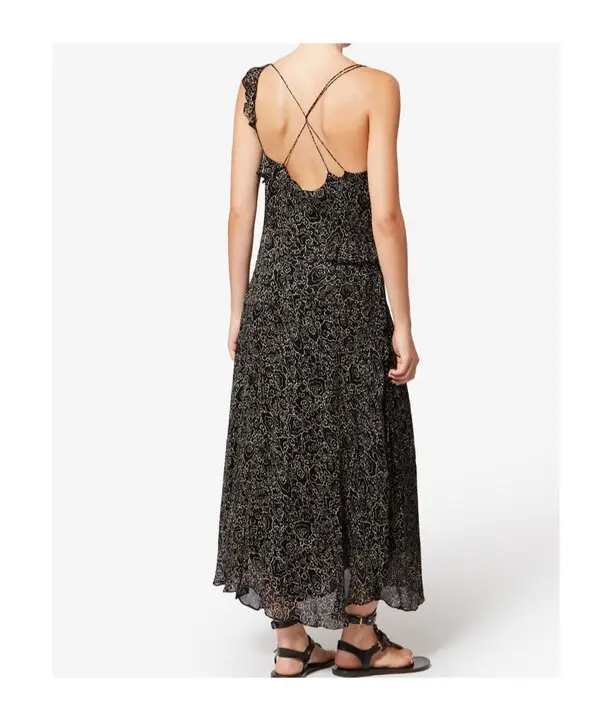 Isabel Marant Étoile Luxie Printed Midi Dress
