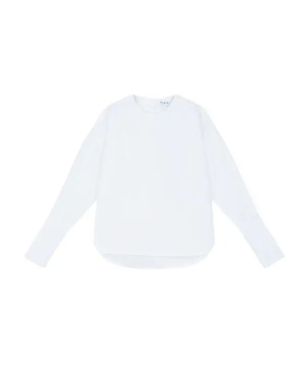 Alaïa Ruched Shoulder Shirt - White