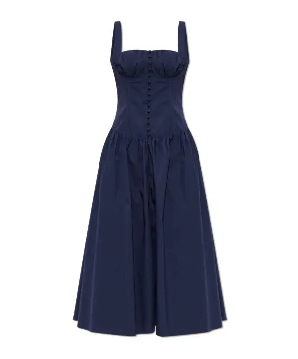 Cult Gaia Sleeveless Dress With Open Back