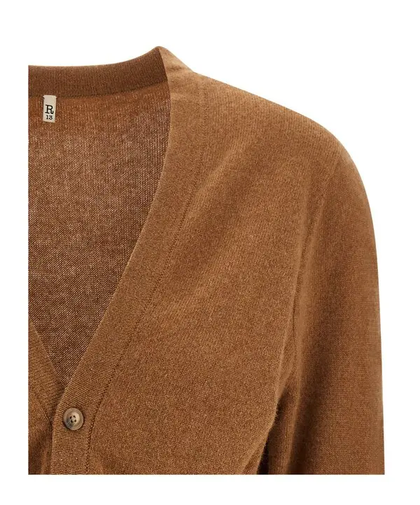 R13 Knot Cardigan - Brown