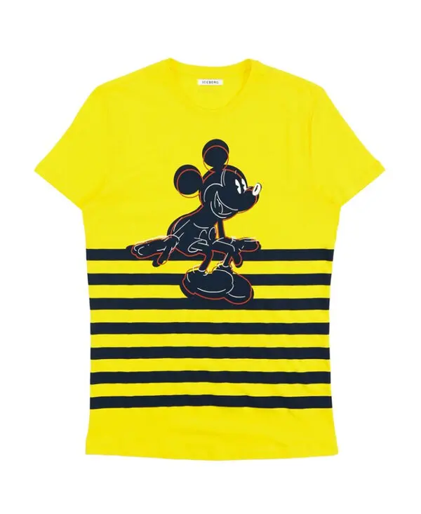 Iceberg Printed T-shirt - Yellow