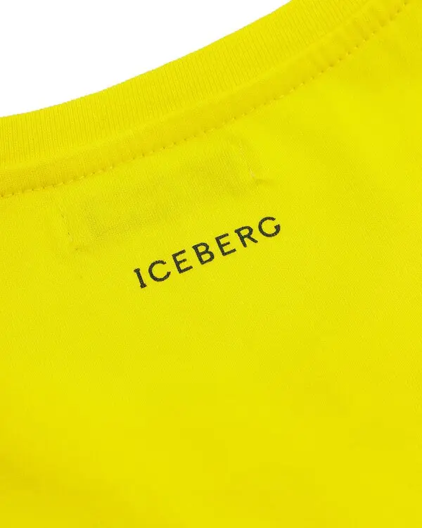 Iceberg Printed T-shirt - Yellow
